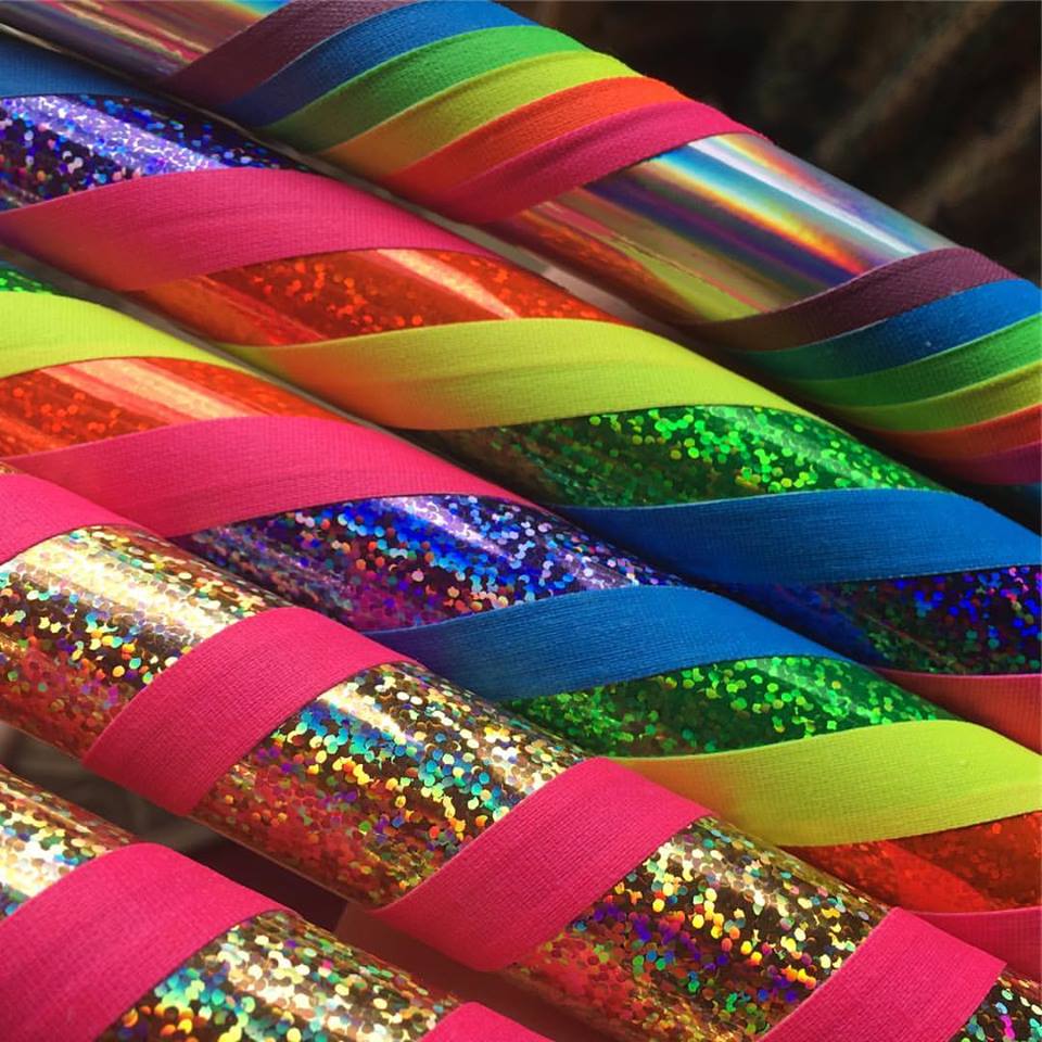 Custom Epoxy Resin Hula Hoops | Hula Hooping The World